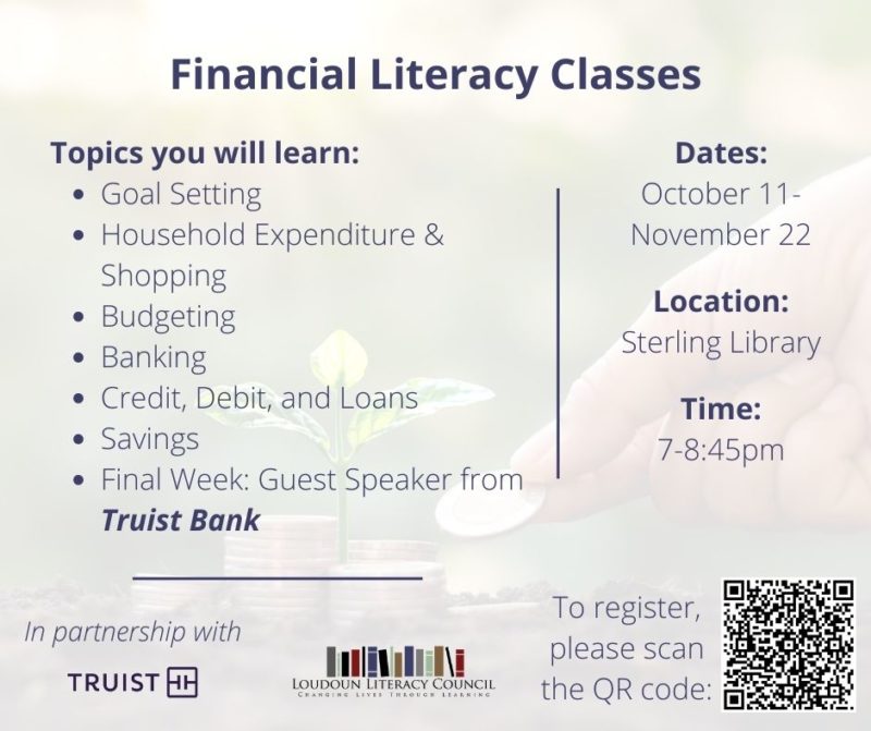Financial Literacy Classes | Clases de educación financiera - Loudoun ...
